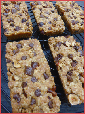 Barres de céréales maison (vegan)