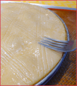 Gâteau basque {vegan} - Perle en sucre