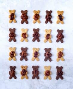 Sablés oursons {vegan} - Perle en sucre